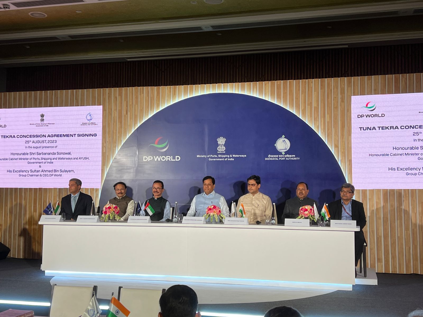 Deendayal Port Authority, Kandla signs Concession Agreement with DP ...