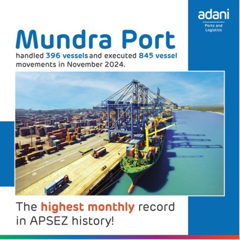 Adani's Mundra Port executes Highest Monthly Vessel Movement in history ...