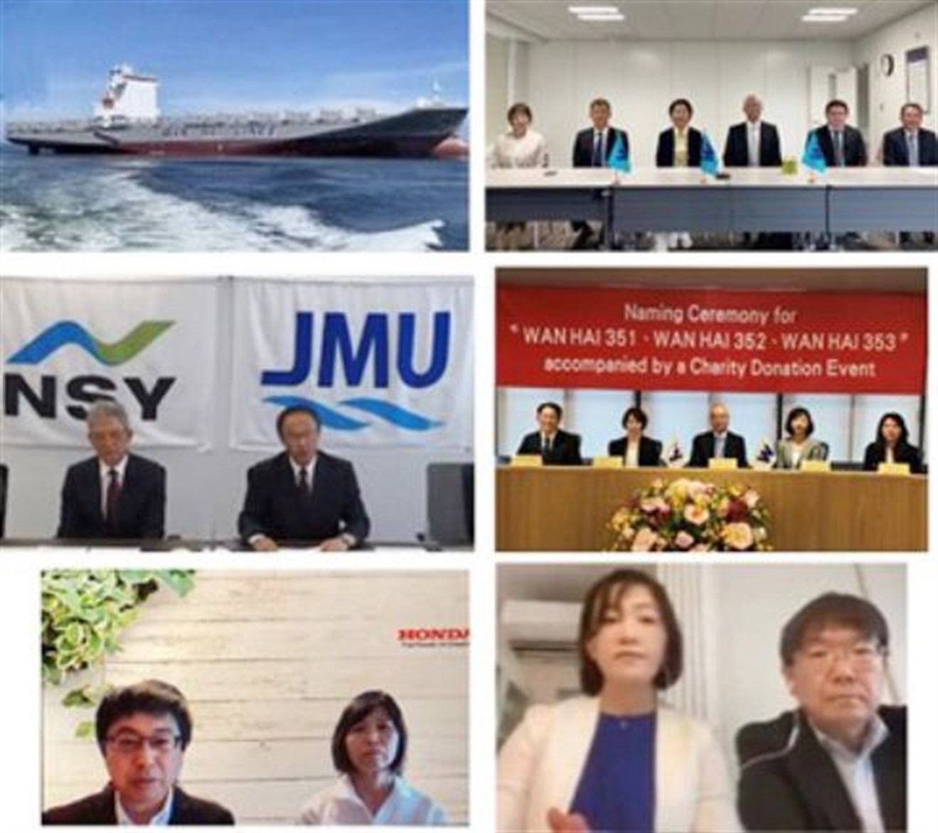 Wan Hai Lines holds Online Ship naming Ceremony for New Vessels ...