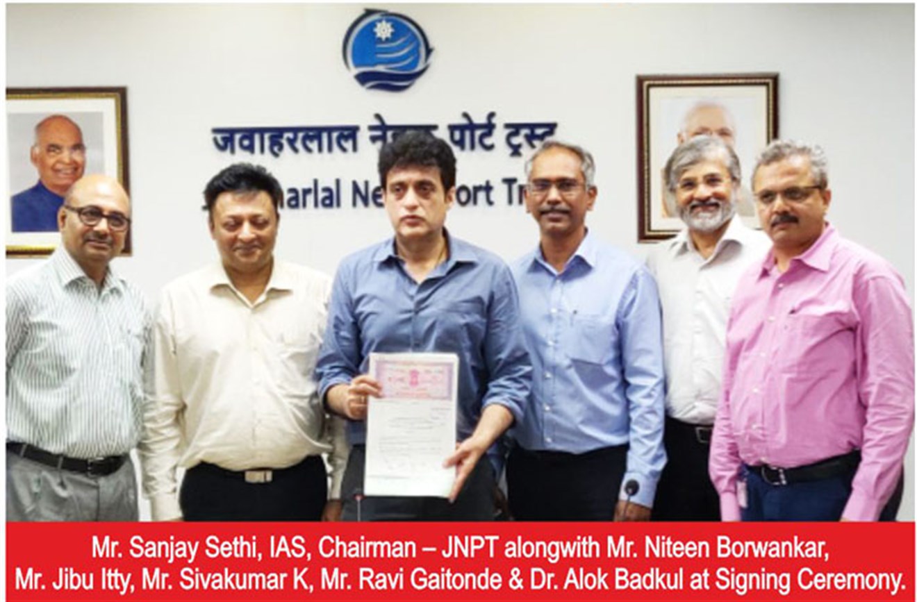 JNPT and all Terminals at JN Port signs MoU for Inter-Terminal Rail ...