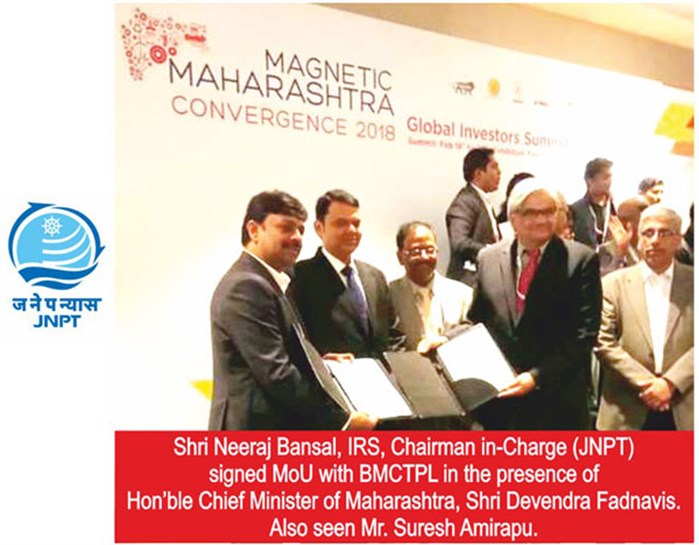 JNPT receives excellent response at Magnetic Maharashtra Convergence ...