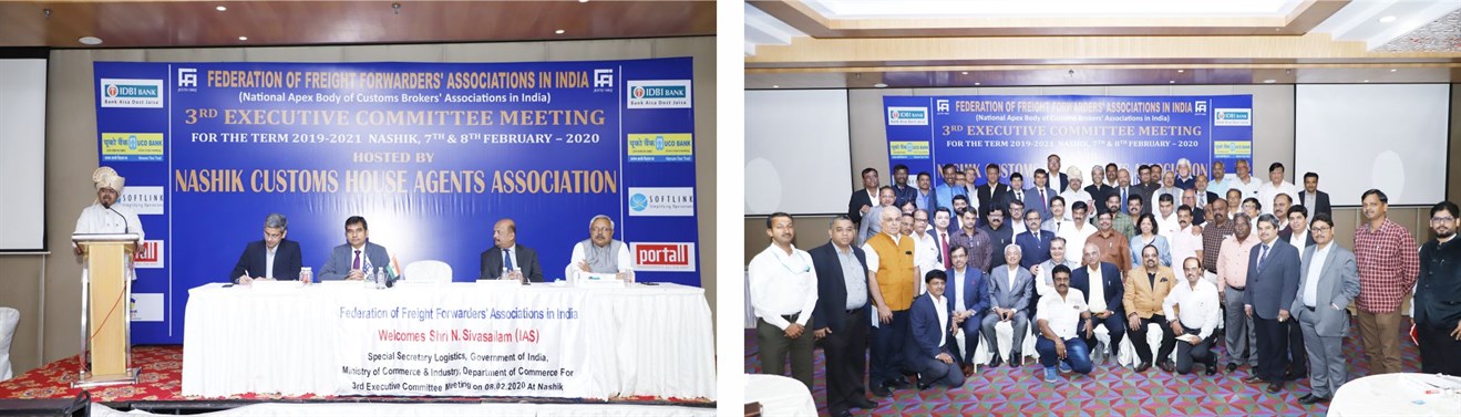 Special Secretary Logistics addresses 3rd EC Meeting of FFFAI in Nashik ...