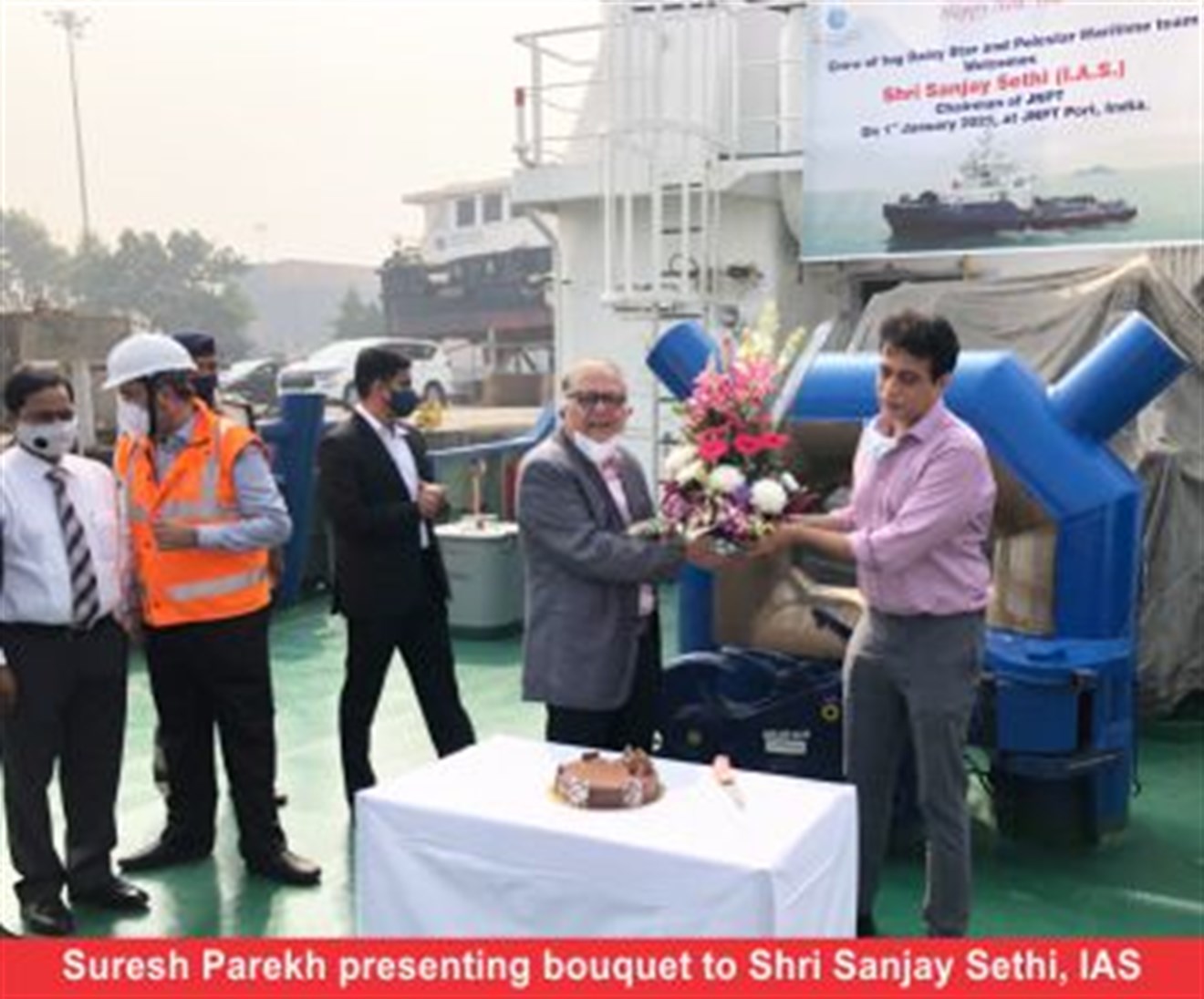 JNPT welcomed the New Year on newly inducted tug boat “Daisy Star ...